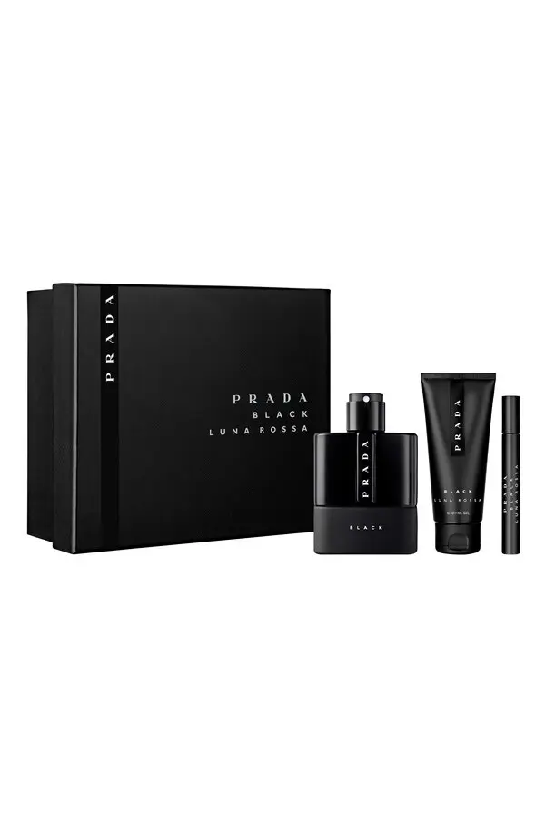 Prada Luna Rossa Black Eau De Parfum Set - One Size | Editorialist